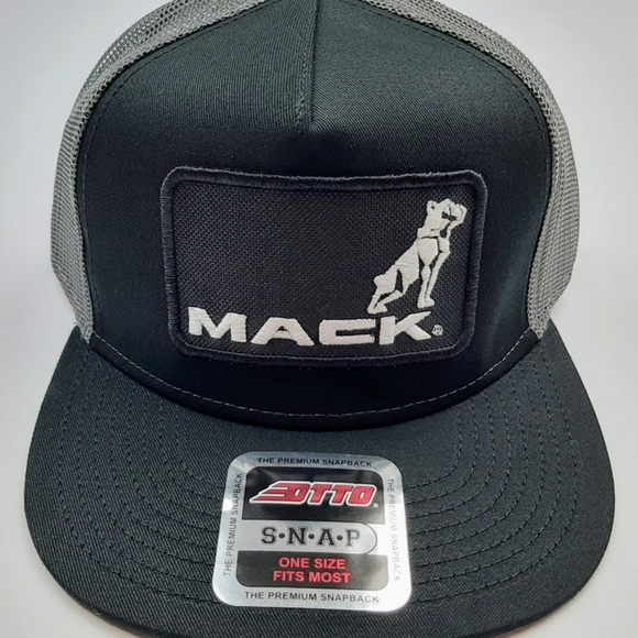 Accessories | Mack Trucks Bulldog Logo Patch Veteran Long Haul Rig Hat ...